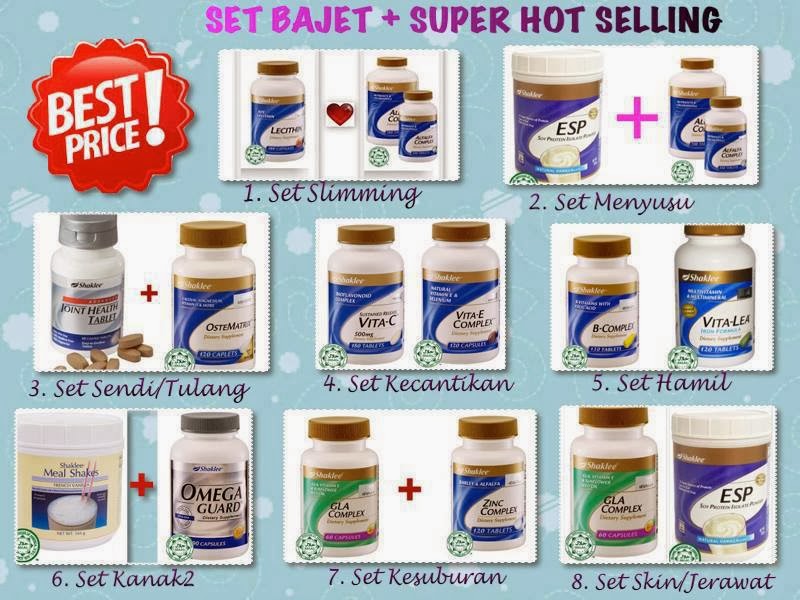 SET SHAKLEE | Sihat dan cergas semulajadi